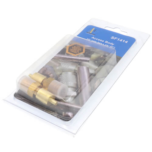 SF1818 - Supco SF1818 - 1/8" Flare x 1/8" NPT Dryseal Access Fitting (6 ...