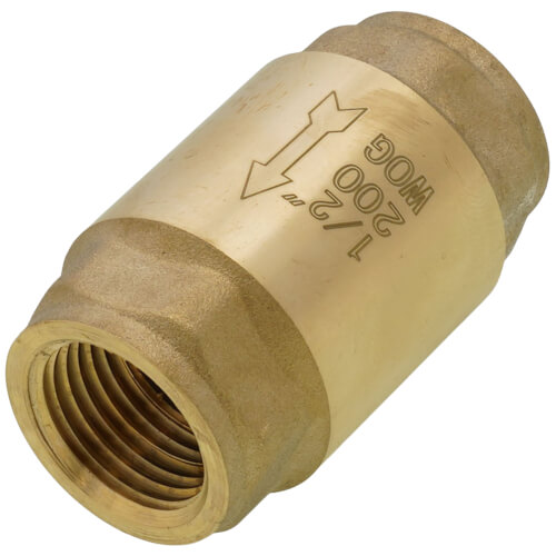 SLCT050 - Bluefin SLCT050 - 1/2" Threaded Spring Loaded Check Valve ...