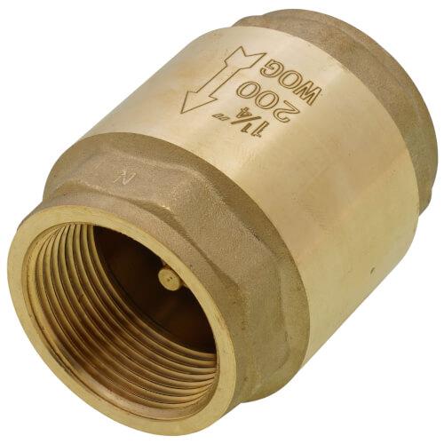 SLCT125 - Bluefin SLCT125 - 1-1/4" Threaded Spring Loaded Check Valve ...