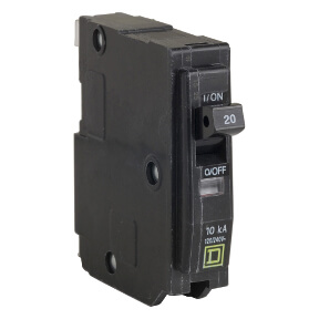 SQD-QO120 - Square D SQD-QO120 - QO Single Pole 20A Miniature Circuit Breaker