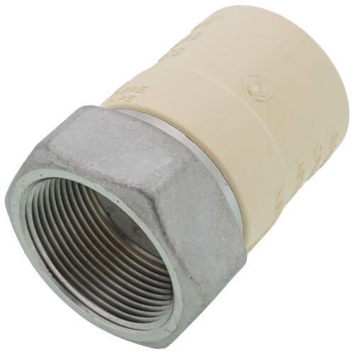 SSCPF112-NL - Everflow SSCPF112-NL - 1-1/2" CPVC x Female Stainless ...
