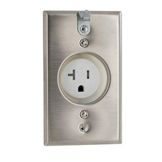 T5361-CH - Leviton T5361-CH - Tamper Resistant Recessed Clock Hanger ...