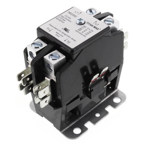 TMX230A2 - Titan Max TMX230A2 - 2 Pole DP Contactor, 24 Volt Coil, 30 Amp