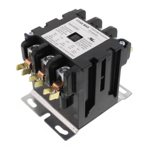 TMX360B2 - Titan Max TMX360B2 - 3 Pole DP Contactor, 120 Volt Coil, 60 Amp