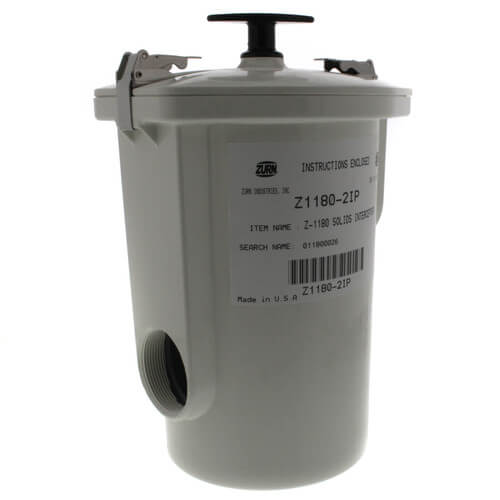 Z1180-2 - Zurn Z1180-2 - Solids Interceptor, 15gpm (2" Inlet/Outlet)
