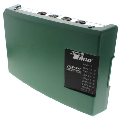 ZVC406-EXP-4 - Taco ZVC406-EXP-4 - 6 Zone Valve Control Module with ...