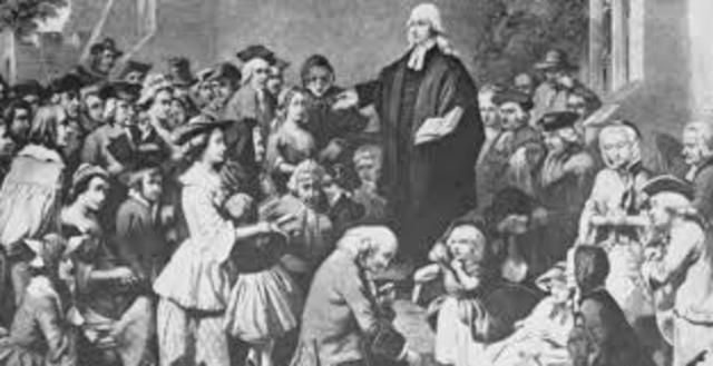 Historia del Metodismo timeline | Timetoast timelines