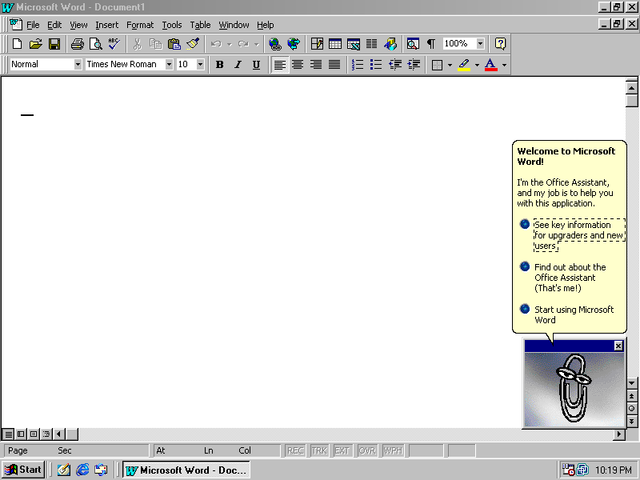 Evolución de Word timeline | Timetoast timelines