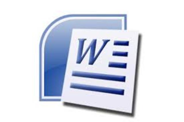 Evolución de Microsoft Word timeline | Timetoast timelines