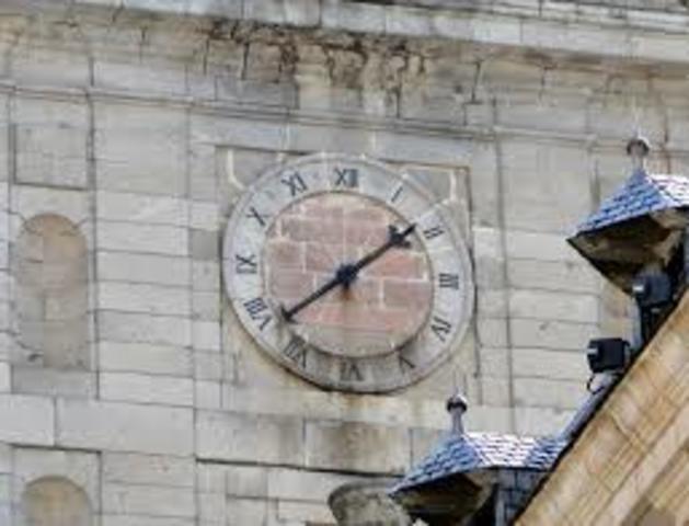 the History of Clocks timeline | Timetoast timelines