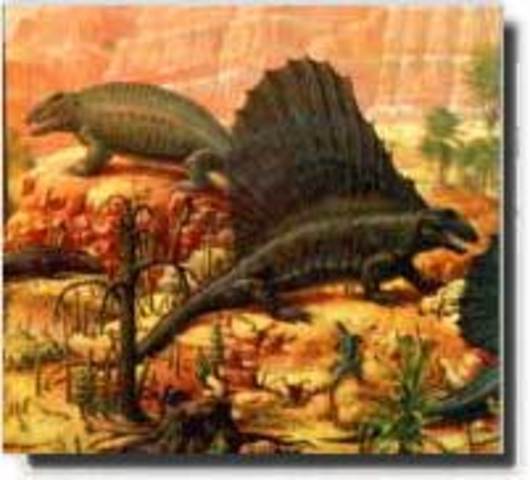 All About Dinosaurs: The Palaeozoic Era timeline | Timetoast timelines