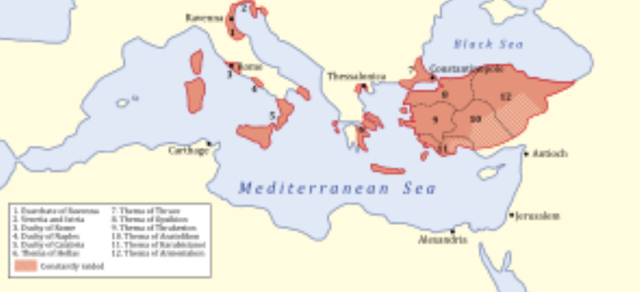 History of the Byzantines timeline | Timetoast timelines