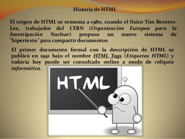 La historia de HTML timeline | Timetoast timelines