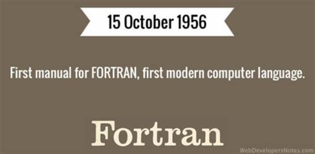 Advances of Fortran timeline | Timetoast timelines