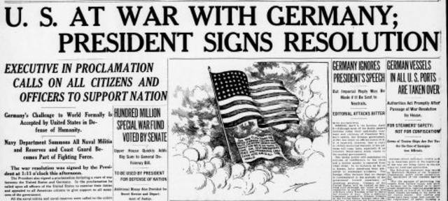 WWI timeline | Timetoast timelines