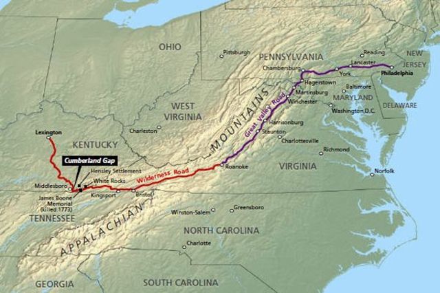 Daniel Boone Timeline | Timetoast timelines