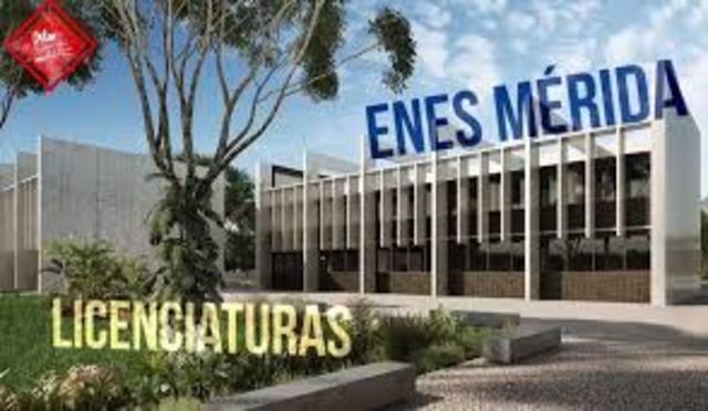 Creación de la ENES Unidad Mérida timeline | Timetoast timelines
