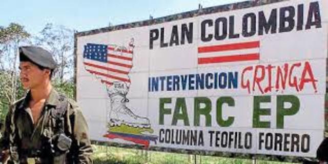 HISTORIA DEL CONFLICTO ARMADO EN COLOMBIA timeline | Timetoast
