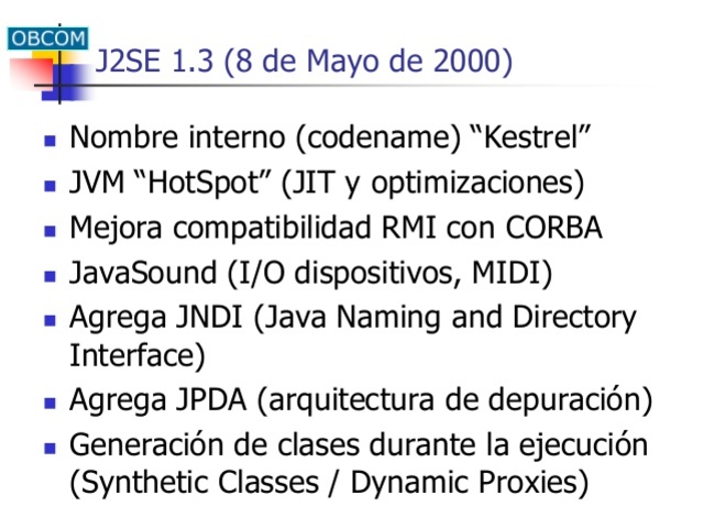 Linea de Tiempo de Java timeline | Timetoast timelines
