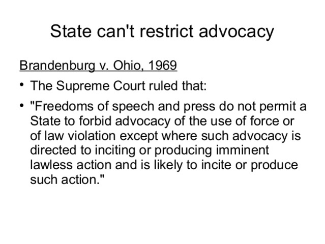 First Amendment Timeline | Timetoast timelines