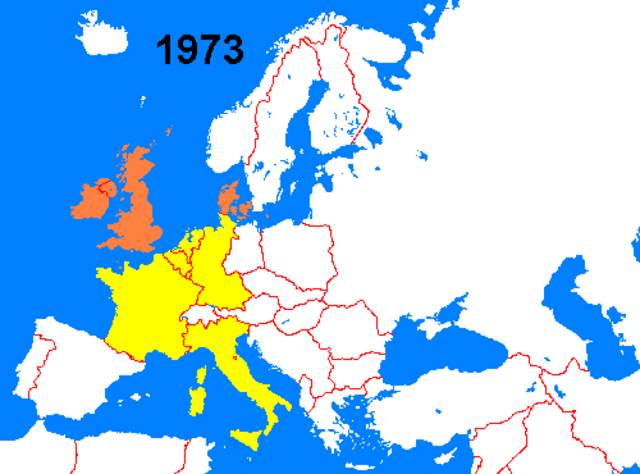 Η πορεία της Ευρωπαϊκής Ένωσης timeline | Timetoast timelines
