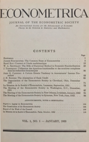 Historia de la Econometría timeline | Timetoast timelines