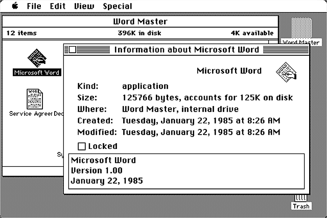 LA HISTORIA DE WORD timeline | Timetoast timelines