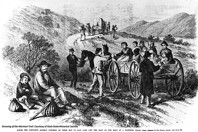 Mormons Journey timeline - nora sanborn | Timetoast timelines