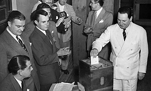 Cronología de Juan Domingo Perón (1943-1955) timeline | Timetoast