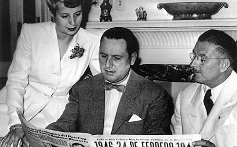 Cronología de Juan Domingo Perón (1943-1955) timeline | Timetoast