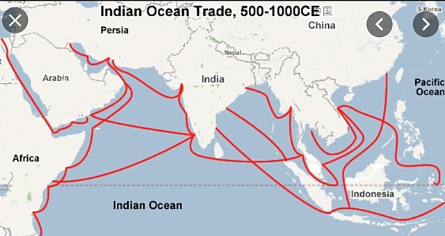 Indian Ocean Trade Development Timeline | Timetoast timelines