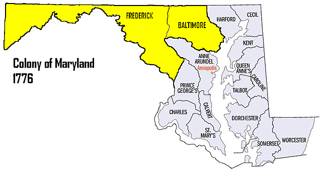 time line of Maryland timeline | Timetoast timelines