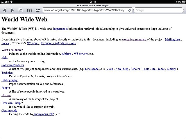 The History of Internet timeline | Timetoast timelines