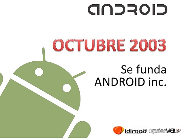 Sistema operativo Android timeline | Timetoast timelines