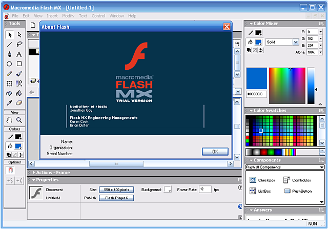 versiones macromedia flash timeline | Timetoast timelines