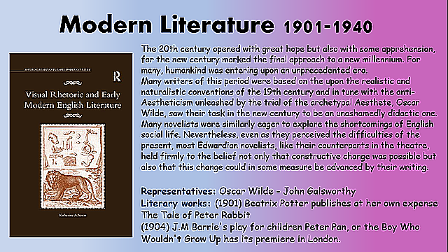 History of English Literature timeline | Timetoast timelines