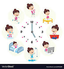 Daily Routine timeline | Timetoast timelines