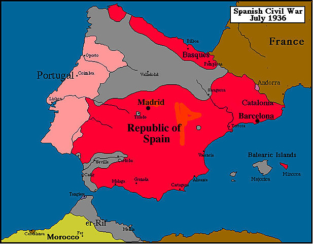 Spanish Civil War timeline | Timetoast timelines