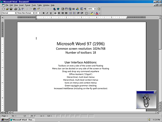 versiones de microsoft word timeline | Timetoast timelines