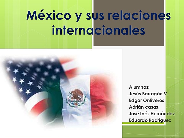 México en el contexto internacional timeline | Timetoast timelines