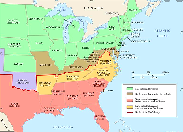 Causes of the Civil War timeline | Timetoast timelines
