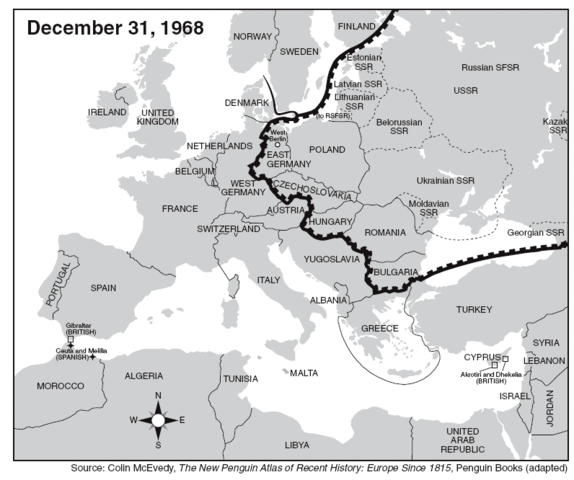 The cold War timeline | Timetoast timelines