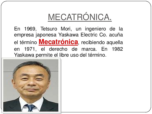 Orígenes y precursores de la Mecatrónica timeline | Timetoast