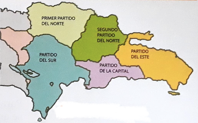 Evolución político-administrativa de la Isla de Santo Domingo timeline
