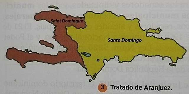 División territorial de la isla de Santo Domingo. timeline | Timetoast