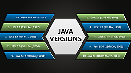 LINEA DE TIEMPO EVOLUCIÓN DE JAVA timeline | Timetoast timelines