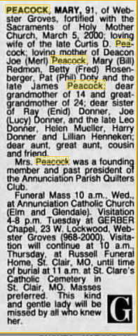 Peacock/Mulitsch/Donner/Spittler Family History Timeline | Timetoast