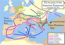 Tijdlijn vroege middeleeuwen(500-1000) timeline | Timetoast timelines