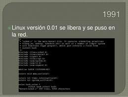 Línea del Tiempo de los Sistemas Operativos de Linux timeline | Timeto