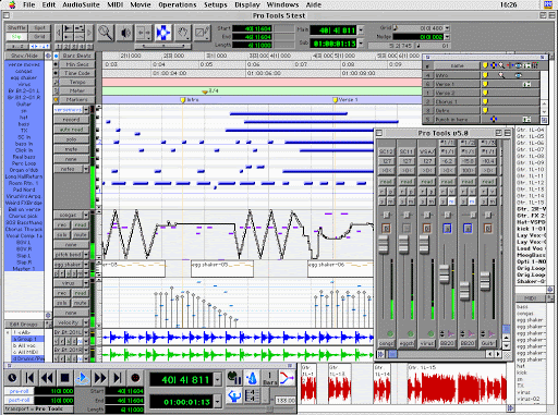 Pro Tools timeline | Timetoast timelines
